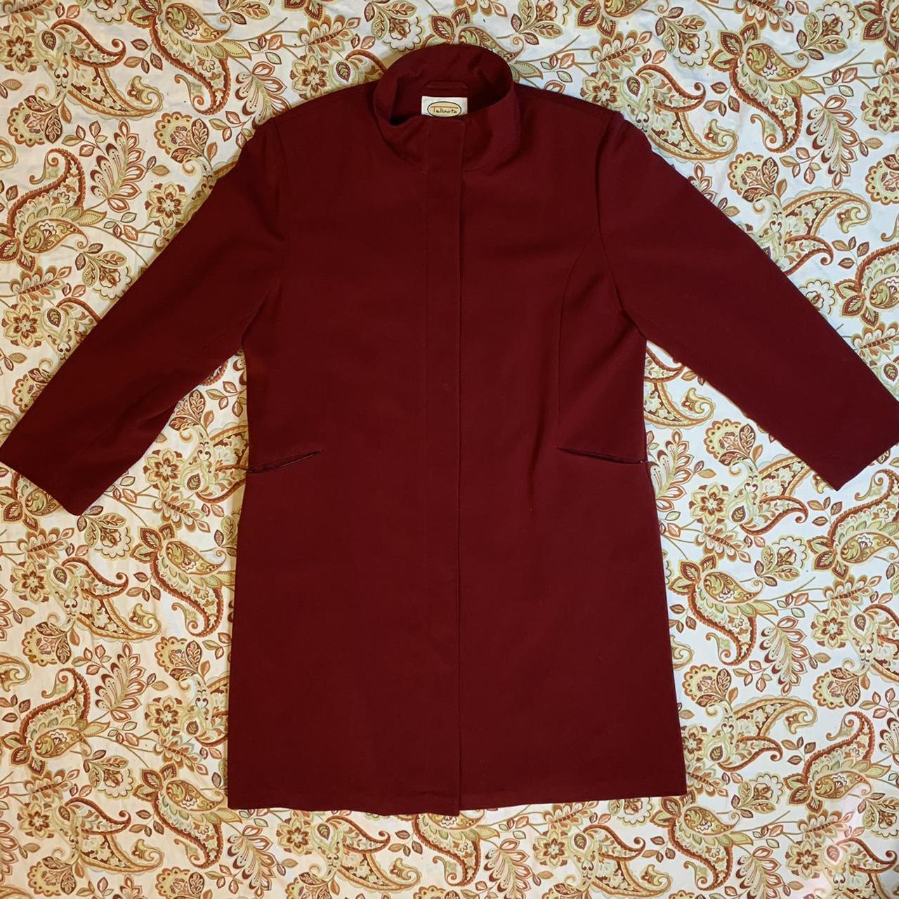 Talbots Women's Red Coat | Depop
