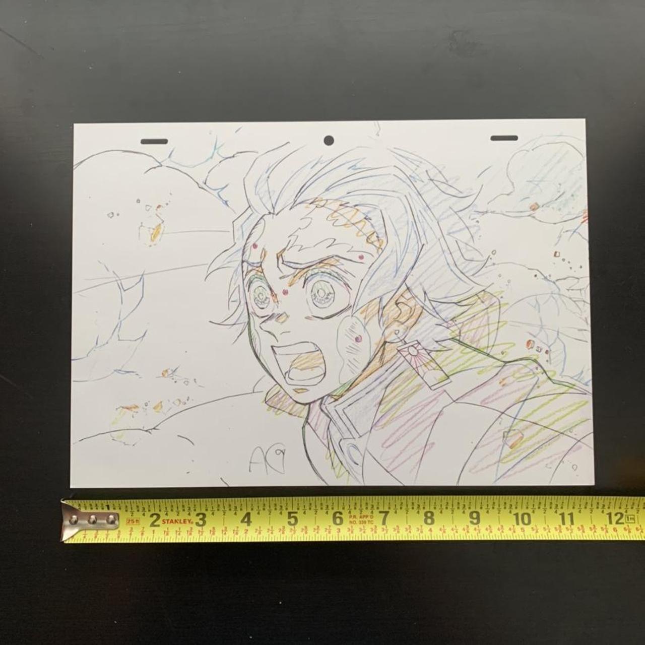 Demon Slayer Mugen Train Keyframe HUGE Brand new... - Depop