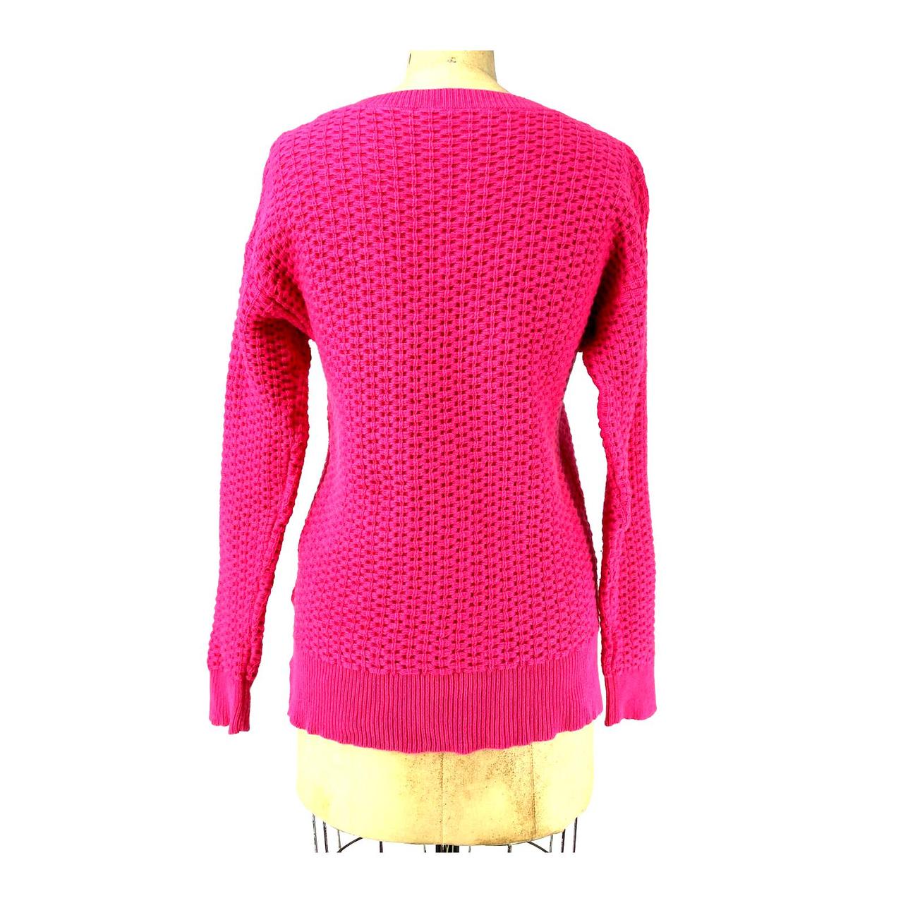 Here is a pink French Connection Sweater. Thicker... - Depop
