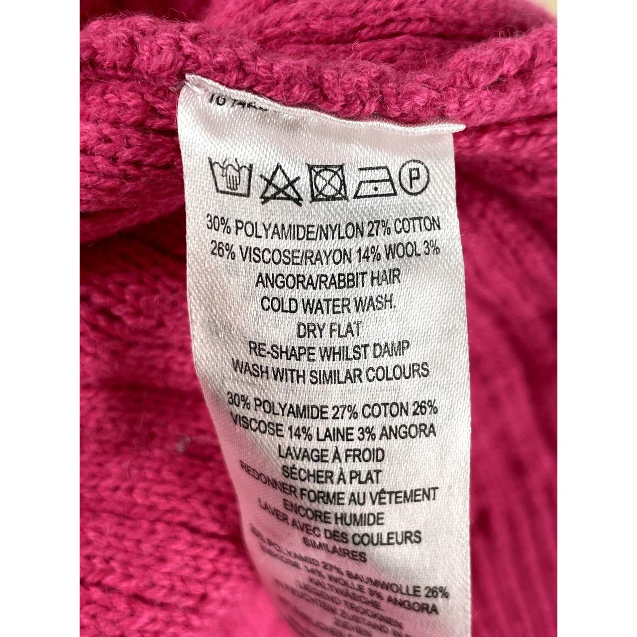 Here is a pink French Connection Sweater. Thicker... - Depop