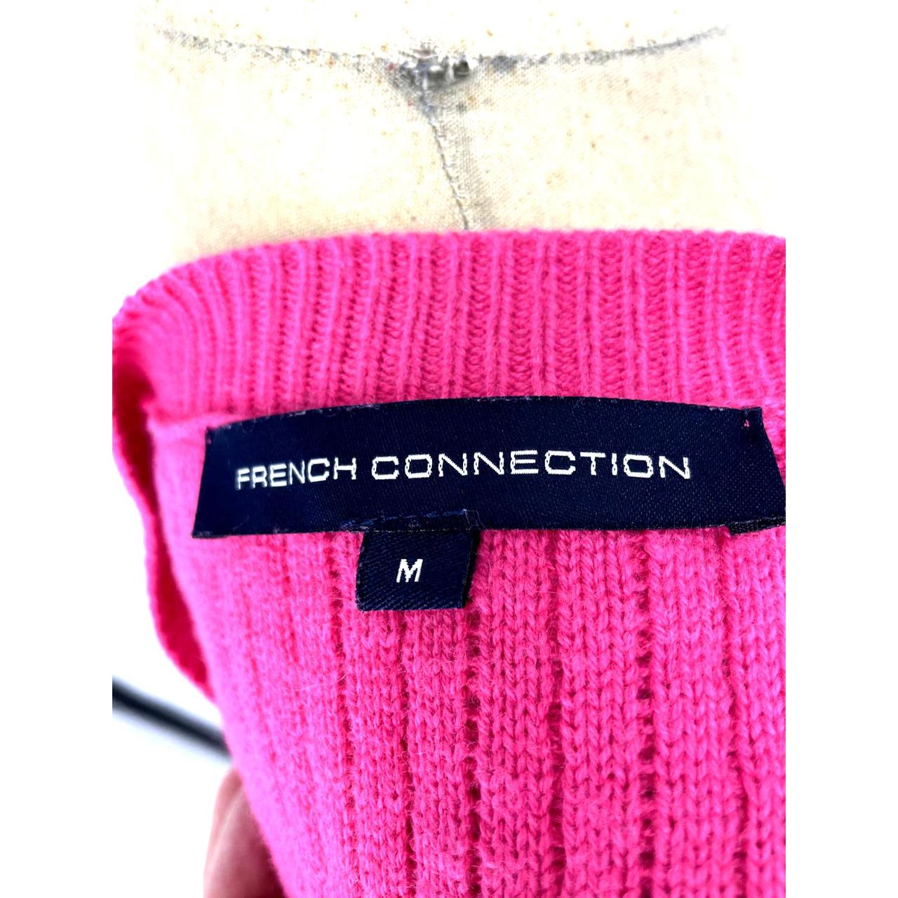 Here is a pink French Connection Sweater. Thicker... - Depop