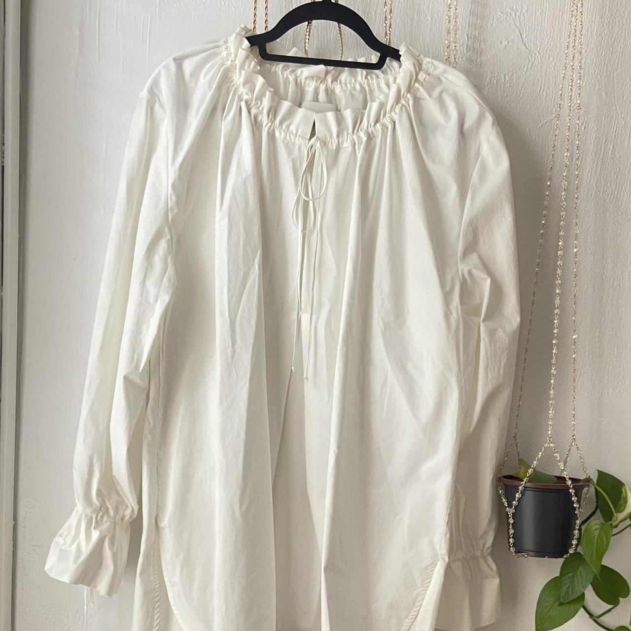 Studio Nicholson Ruffle Tunic Top Size 0, never... | Depop