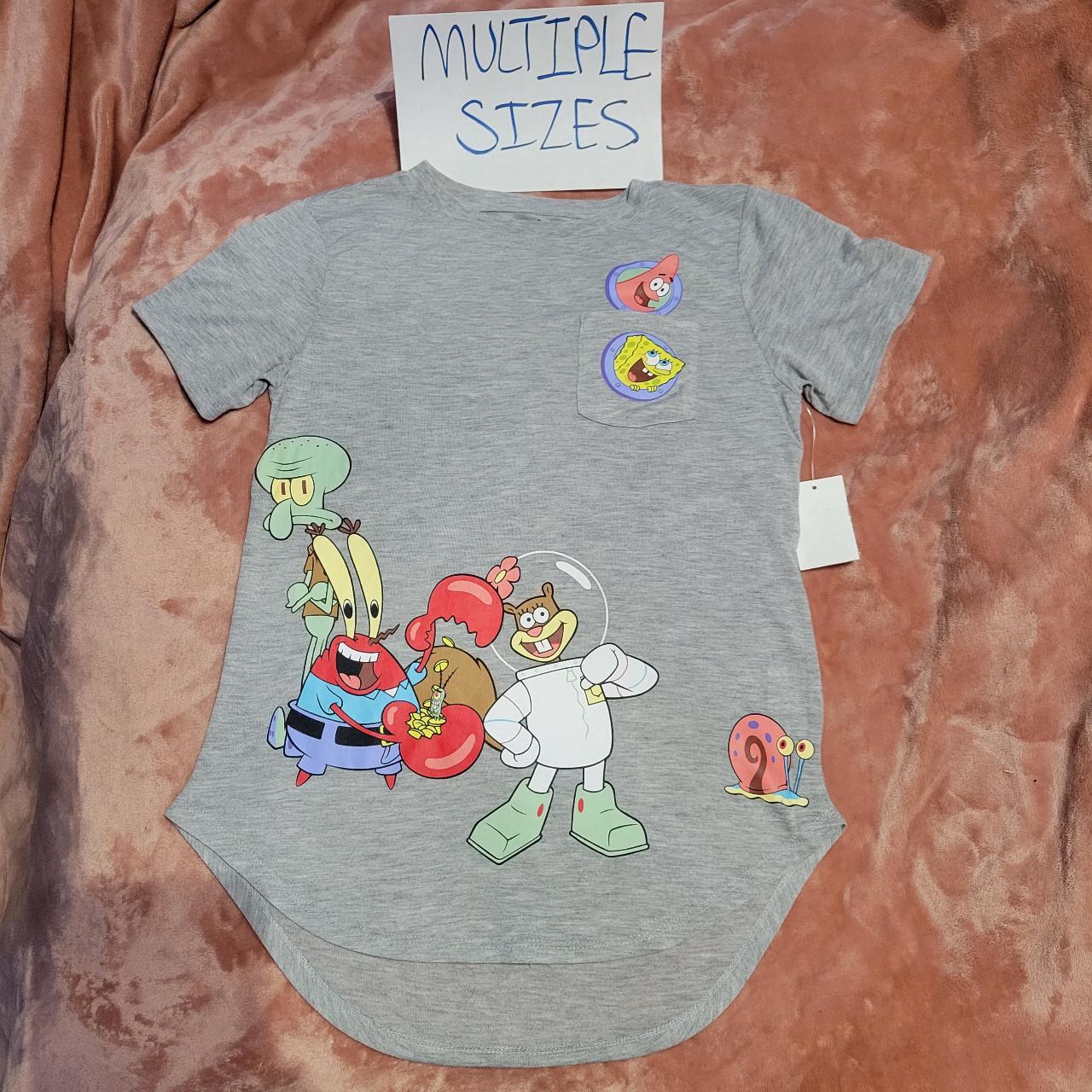 Juniors Nickelodeon Spongebob Squarepants Group... - Depop