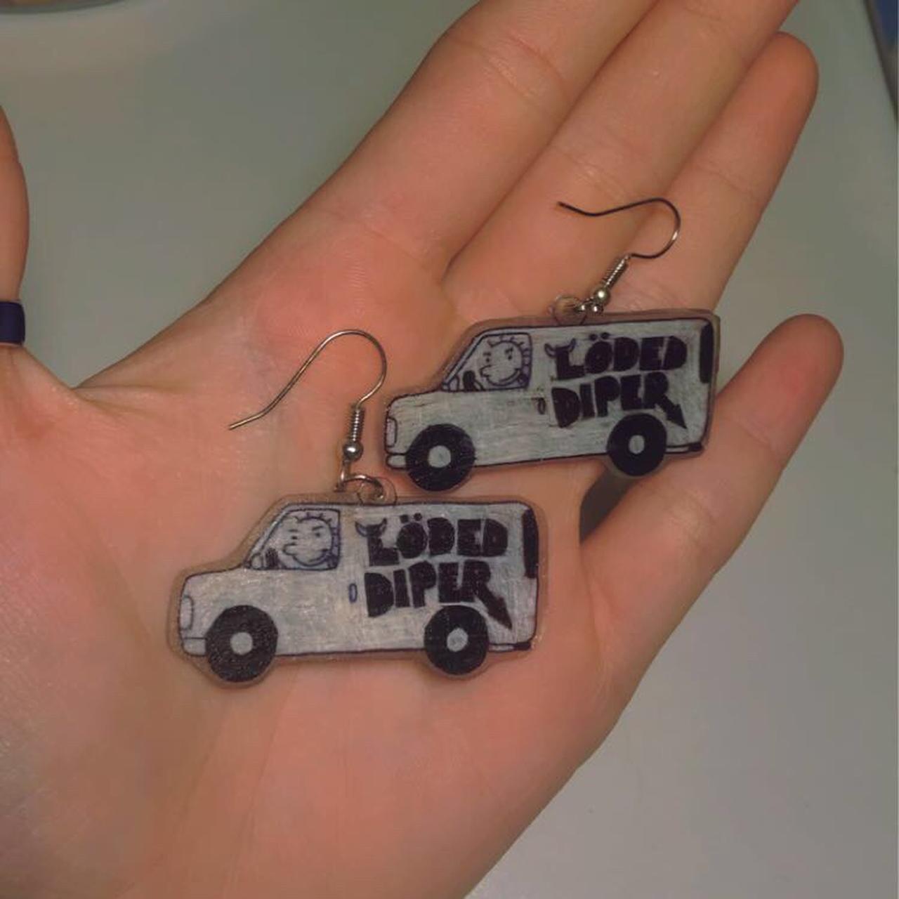 ~ Diary of a Wimpy Kid Loded Diaper Van Shrinky Dink... - Depop