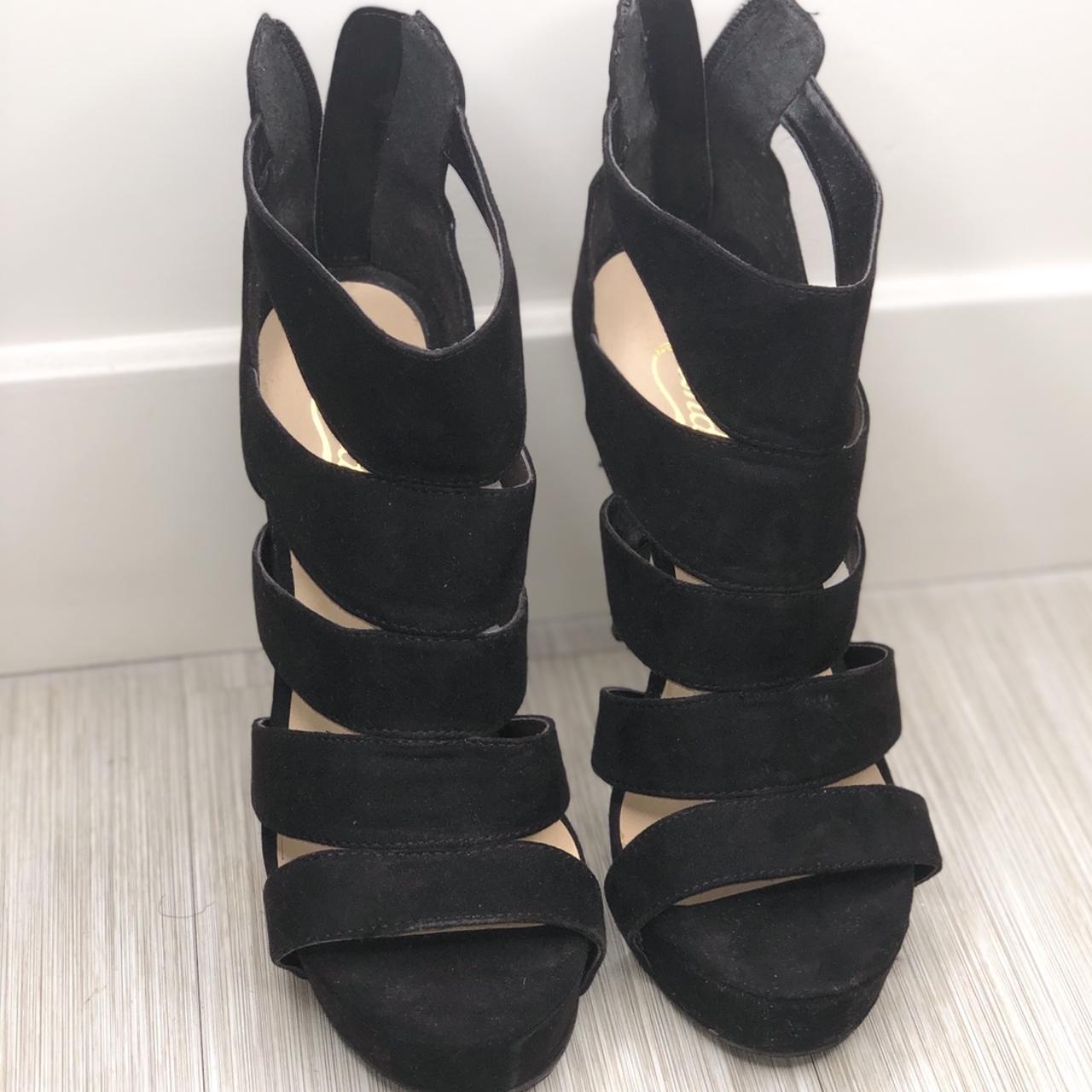 Candies black heels Worn a few times Original Price:... - Depop