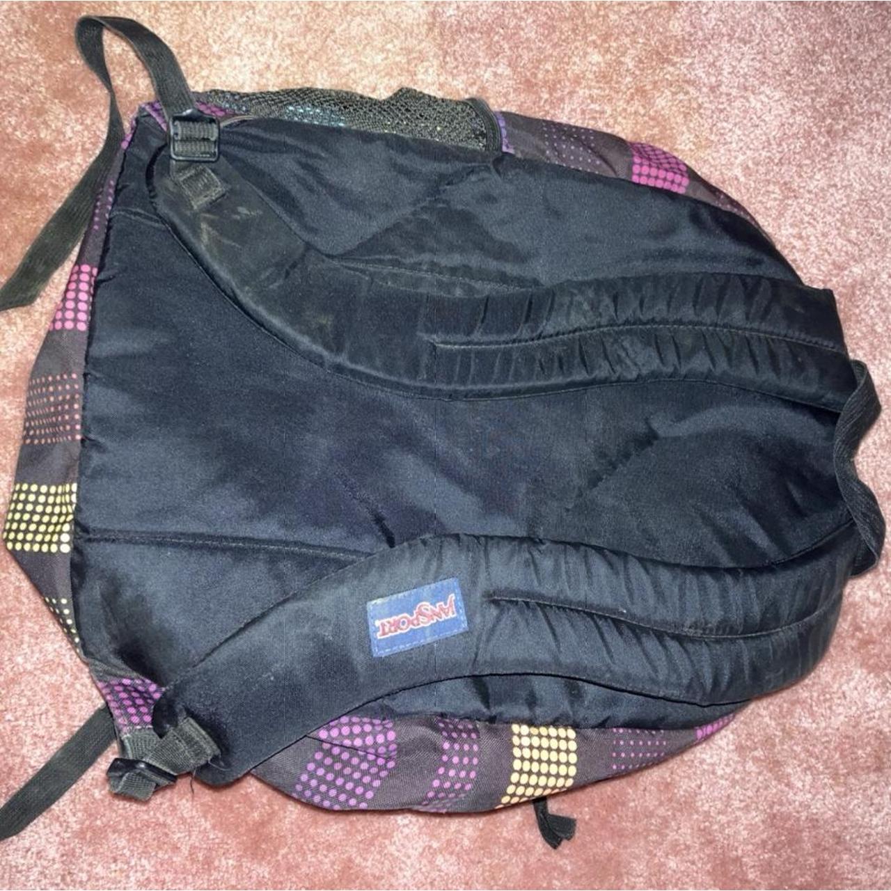 Rainbow Jansport backpack 🎒 Lightly used - Depop