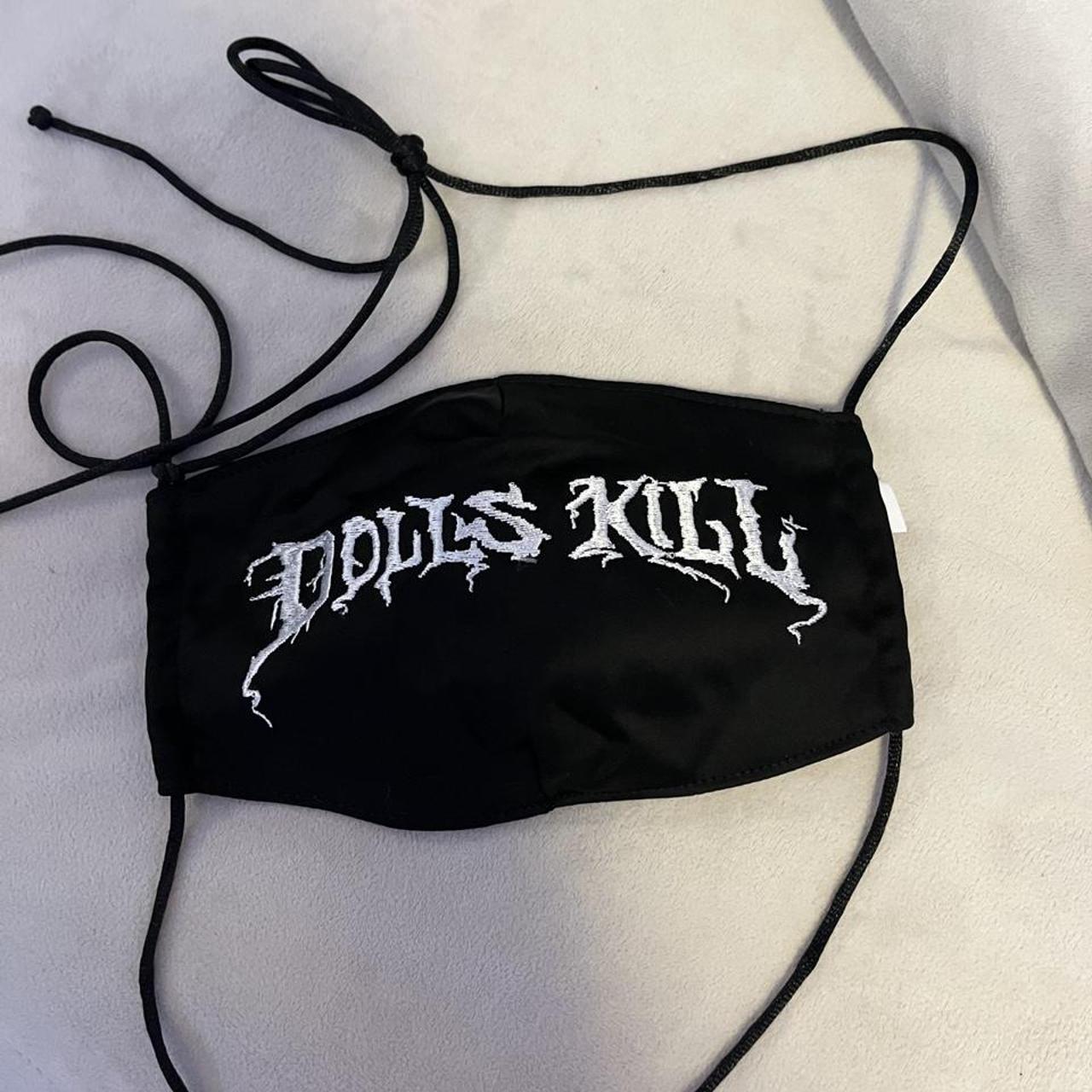 Dolls Kill White and Black Face-masks | Depop