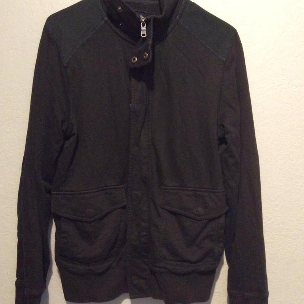 Express Men's Black Jacket | Depop