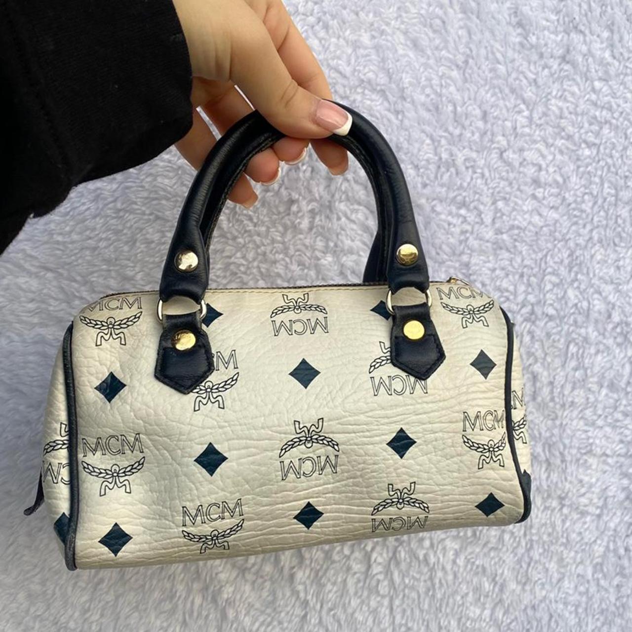 MCM mini bag authentic, vintage MCM mini bag comes... - Depop