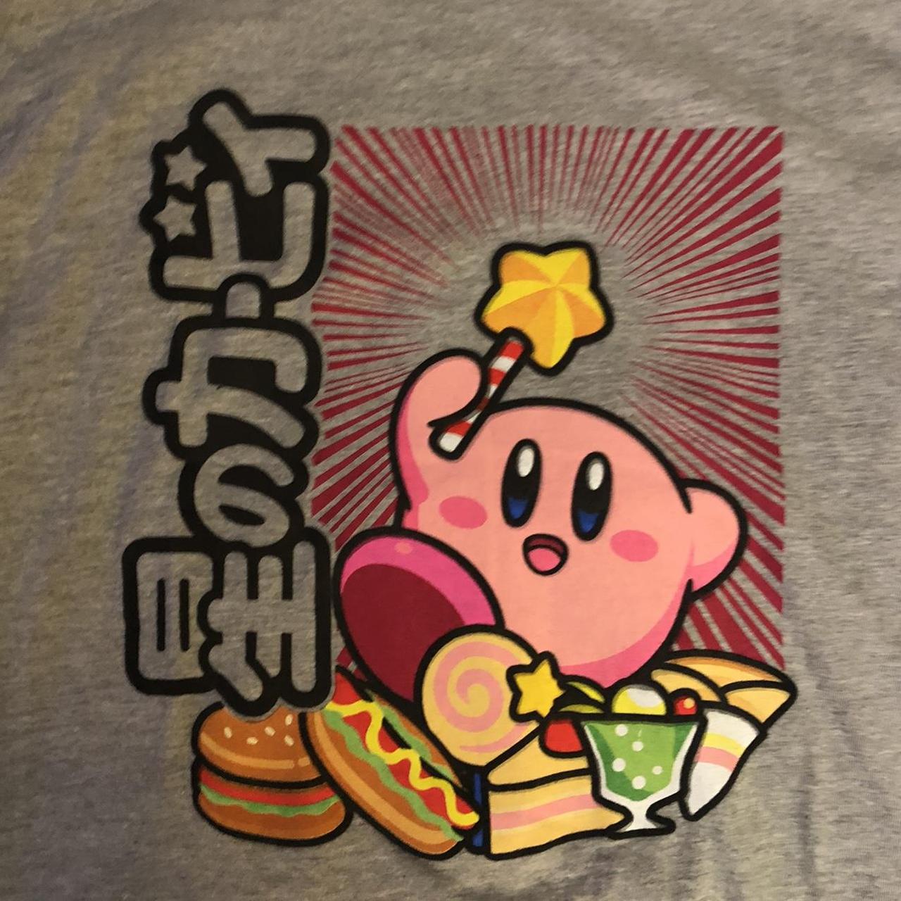 Kirby t-shirt from hot topic|| size L || worn once,... - Depop