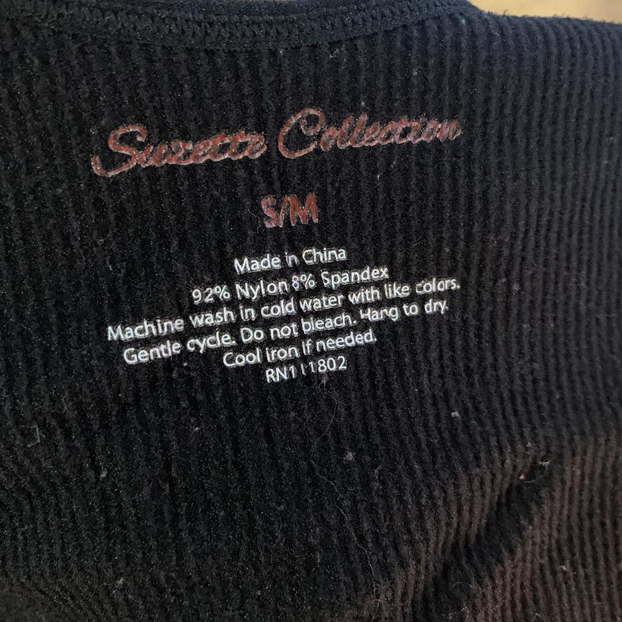 Notch front crop top -suits best with xs/s -worn a... - Depop