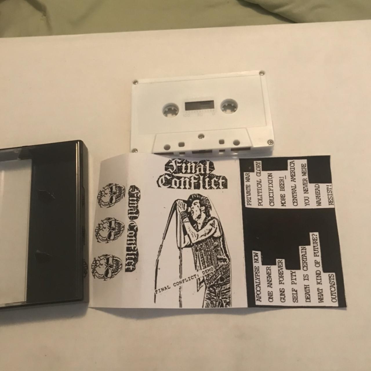 Final Conflict “Demo” 1985 fanclub... - Depop