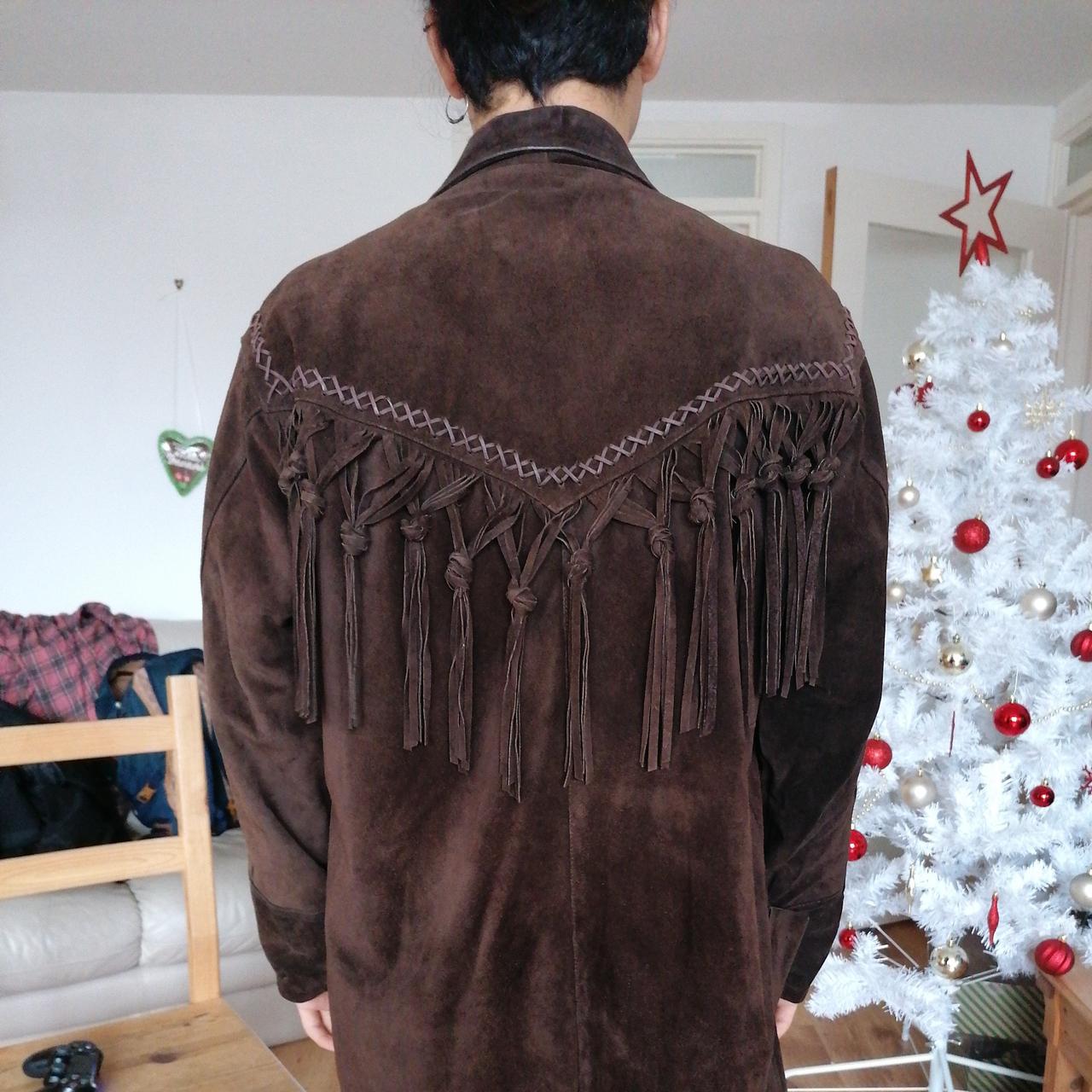 ITEM SOLD Real leather Cowboy-Style jacket - Made... - Depop
