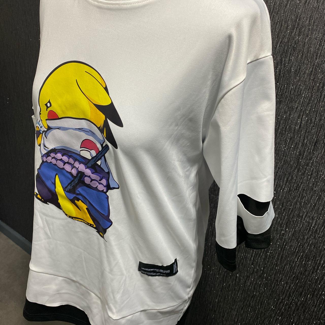 Pikachu layered detail top. Super cute design and... - Depop
