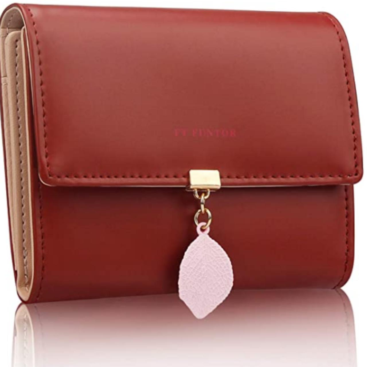 FT FUNTOR PU Leather Wallet for Women RFID-Blocking,... - Depop