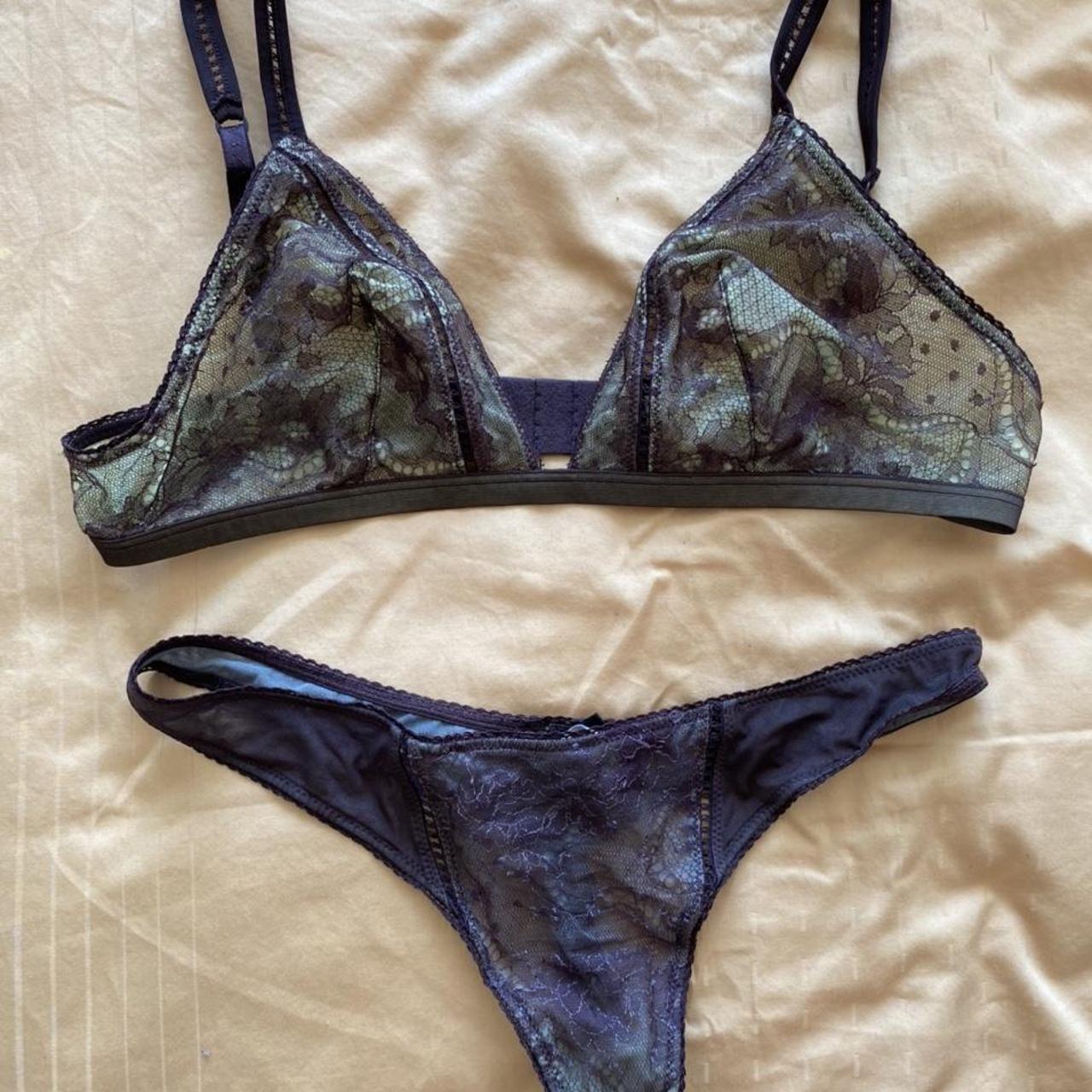 La Perla Lingerie Set Bra Panties Depop