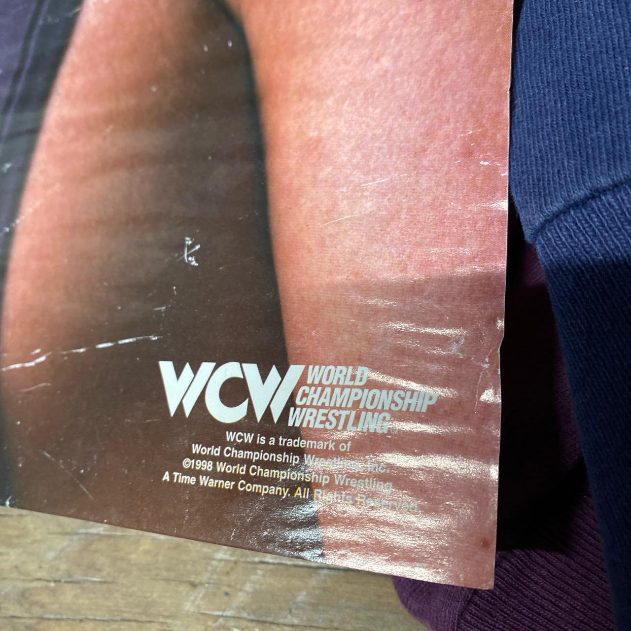 1998 Sting WCW Wrestling poster around 14 x 22... - Depop
