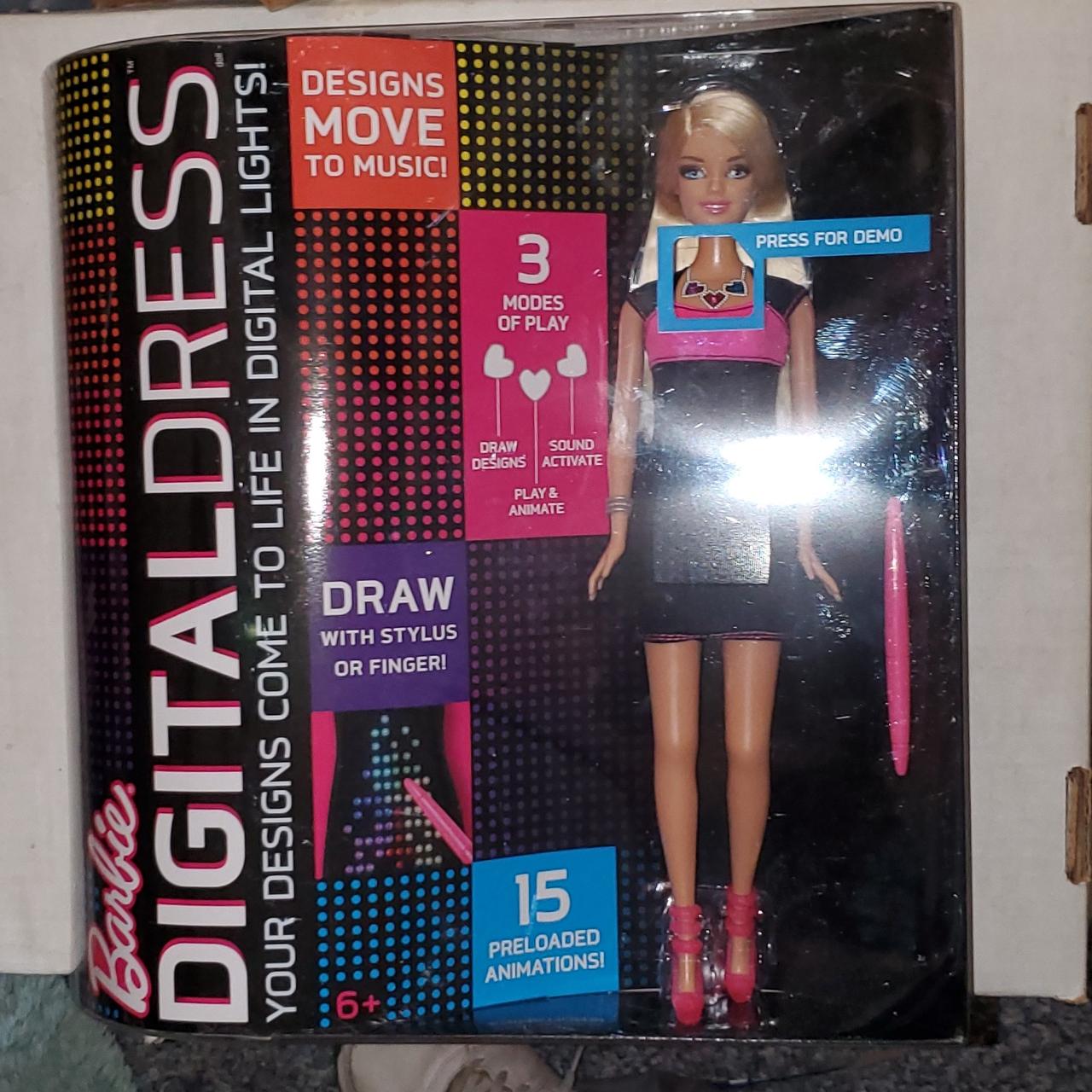 Digital dress barbie doll. brand new factory sealed.... - Depop