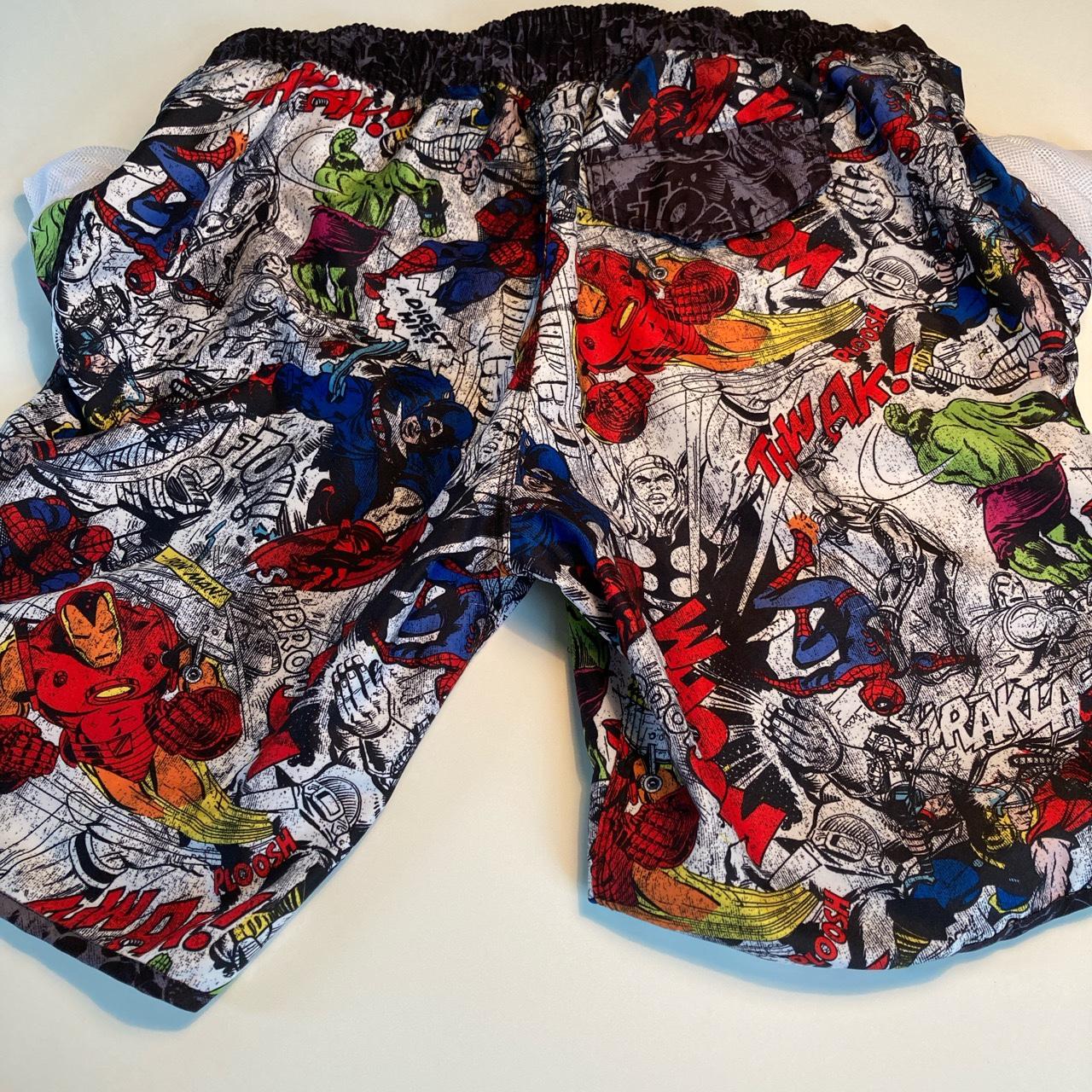 Marvel Men's multi Shorts | Depop