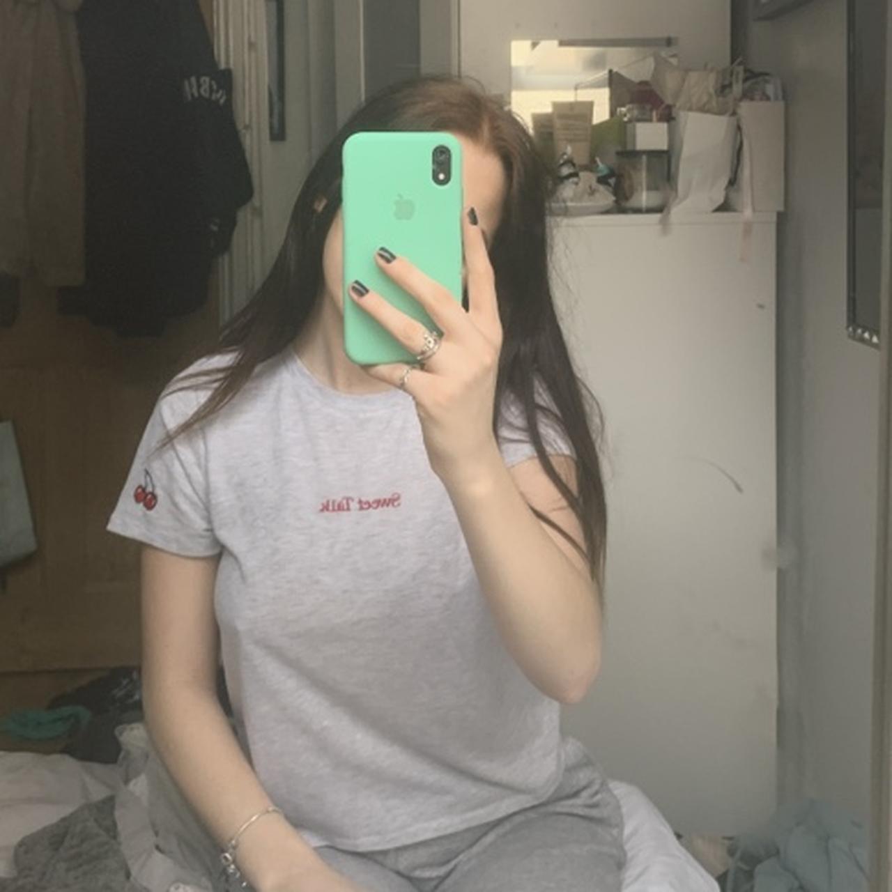 super cute “sweet talk” cherry top from topshop 🍒 - Depop