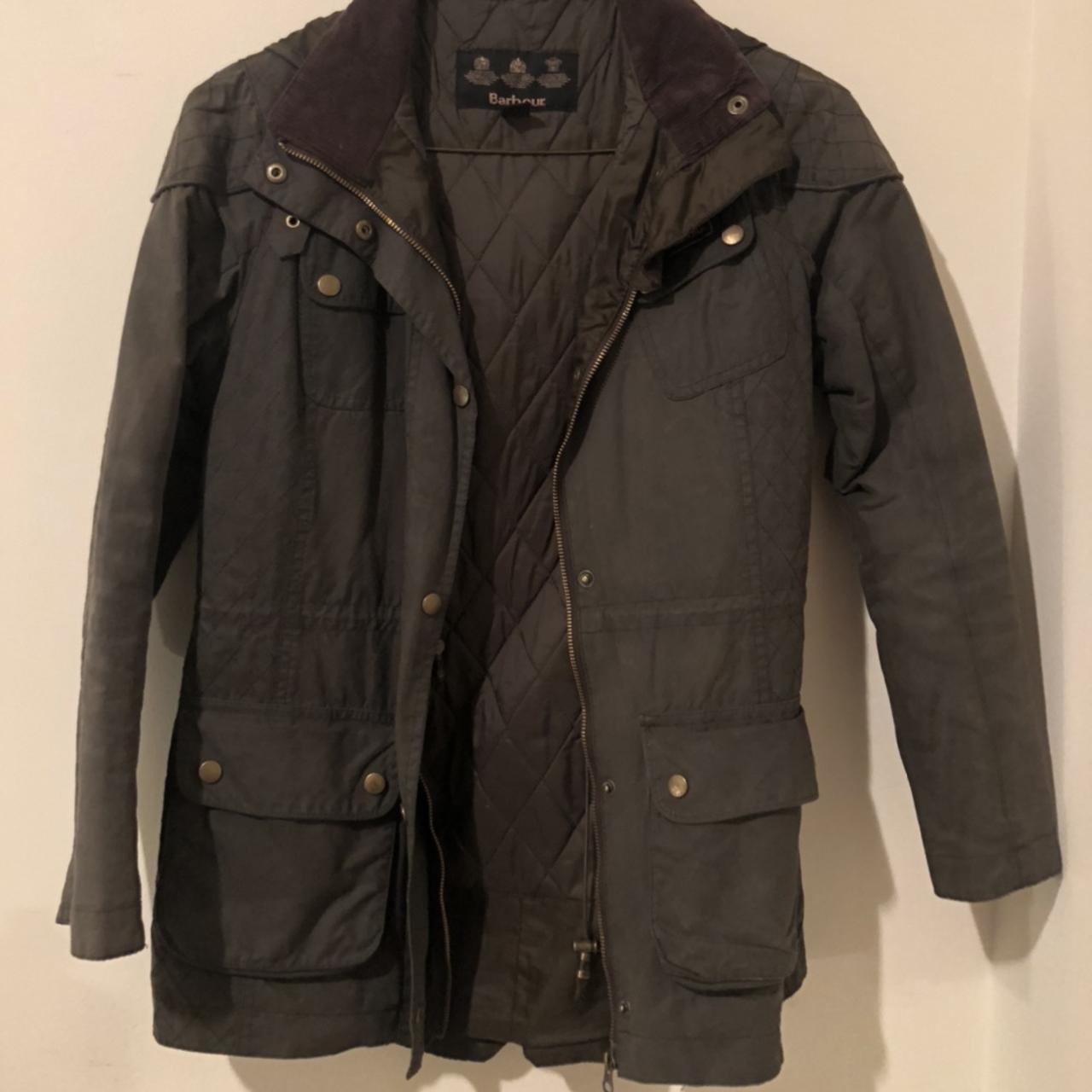 Classic #Barbour hunting jacket in green. Great... - Depop