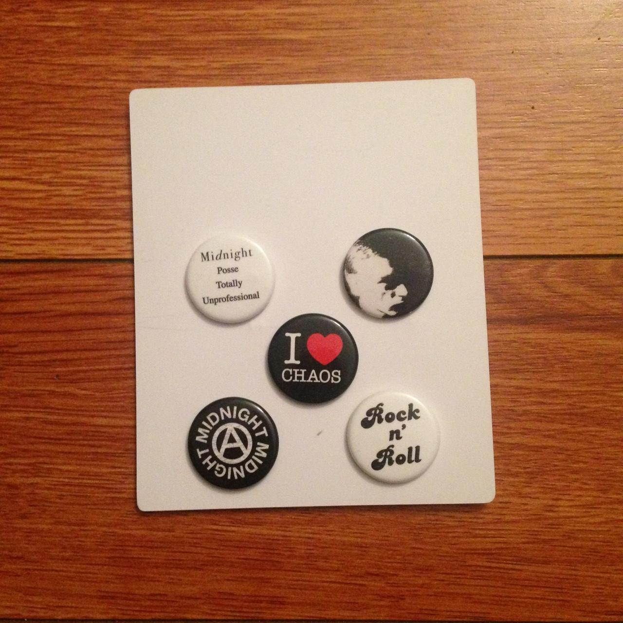 MIDNIGHT STUDIOS PIN SET - Depop