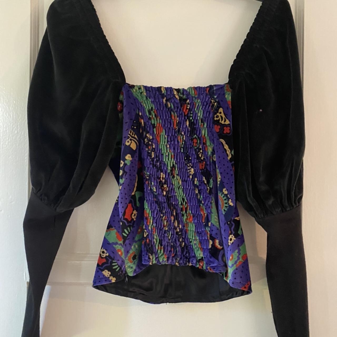 Vintage Funky Top! Don’t know how else to describe... - Depop