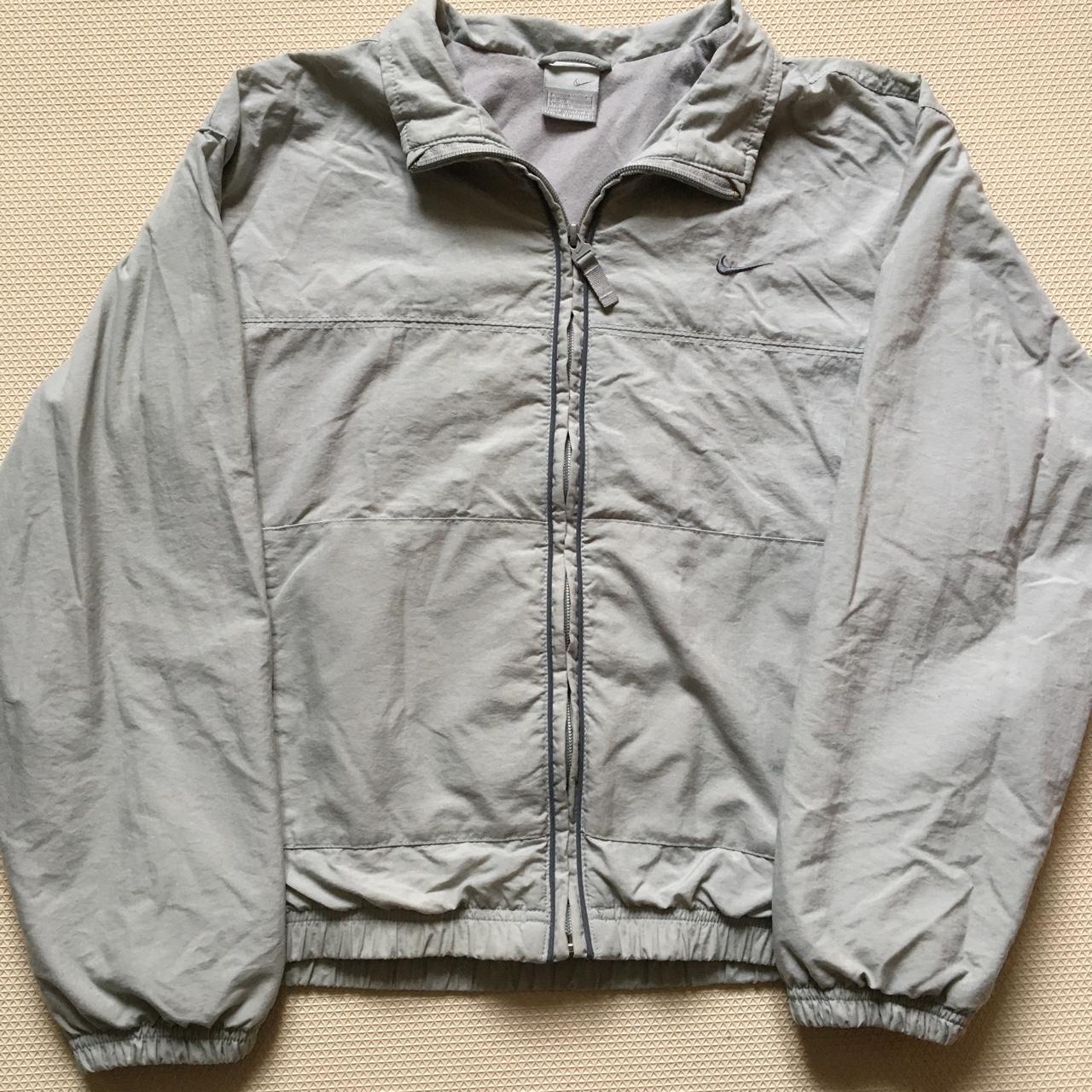 Vintage Nike Grey Golf Jacket - Depop