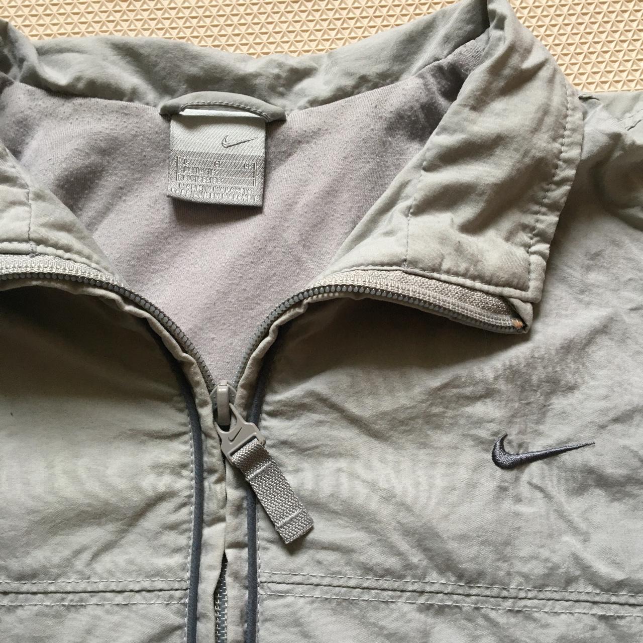 Vintage Nike Grey Golf Jacket - Depop