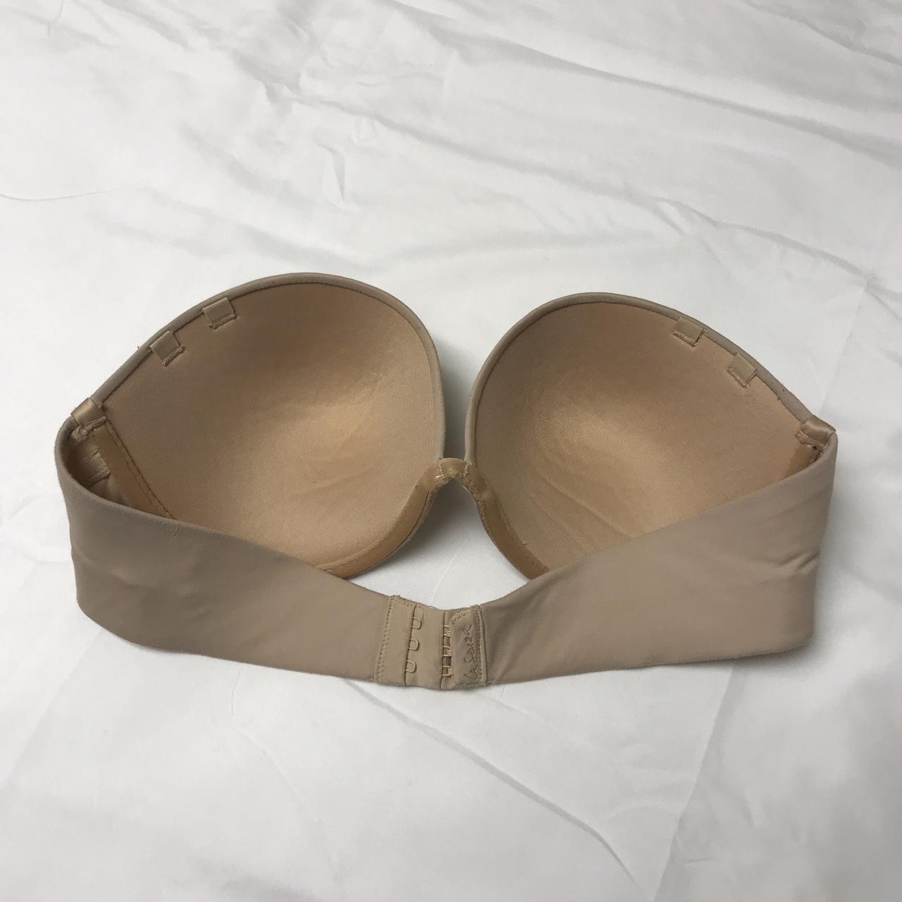 La Senza Women's Tan and Cream Bra | Depop