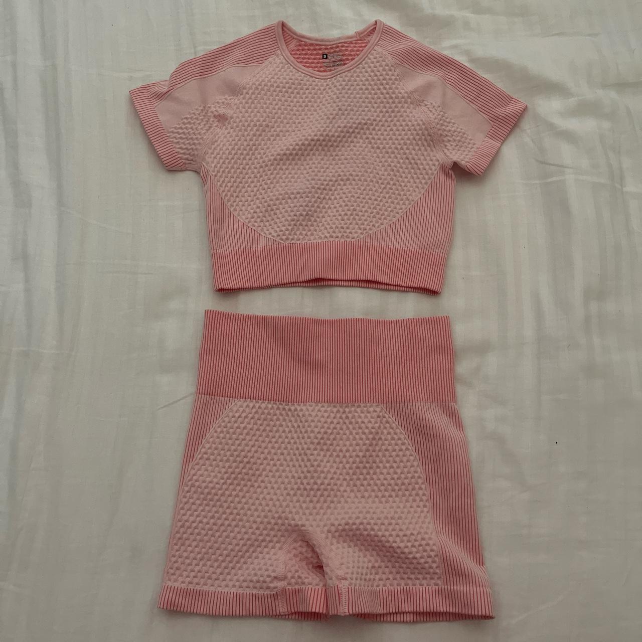 Shein Two Piece Gym Set Size Small Never Worn Depop