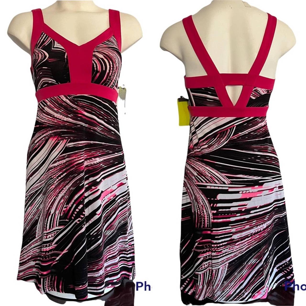 Tek Gear Drytek Performance Sun Dress Pink Black Depop