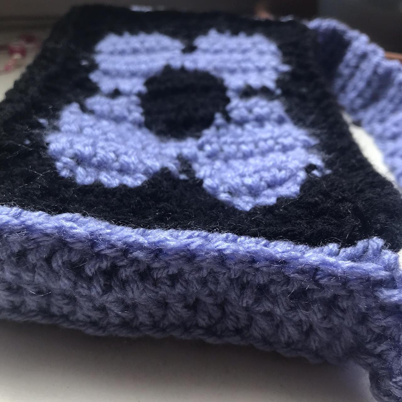 UNIF inspired fleur crochet purse 💜🖤 another mini... - Depop