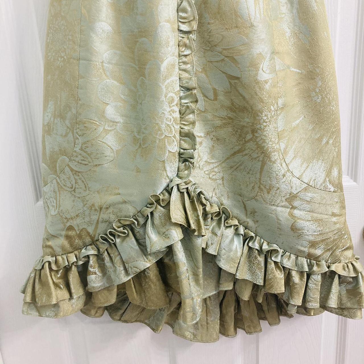 Halter Ruffle Cocktail Dress Brand: Badgley... - Depop