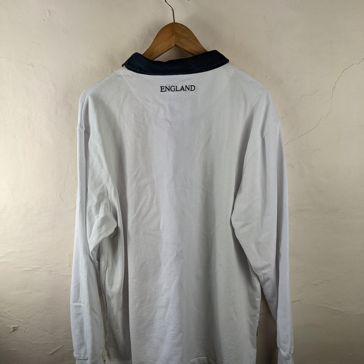 Vintage England Rugby Long Sleeve Top Gorgeous,... - Depop