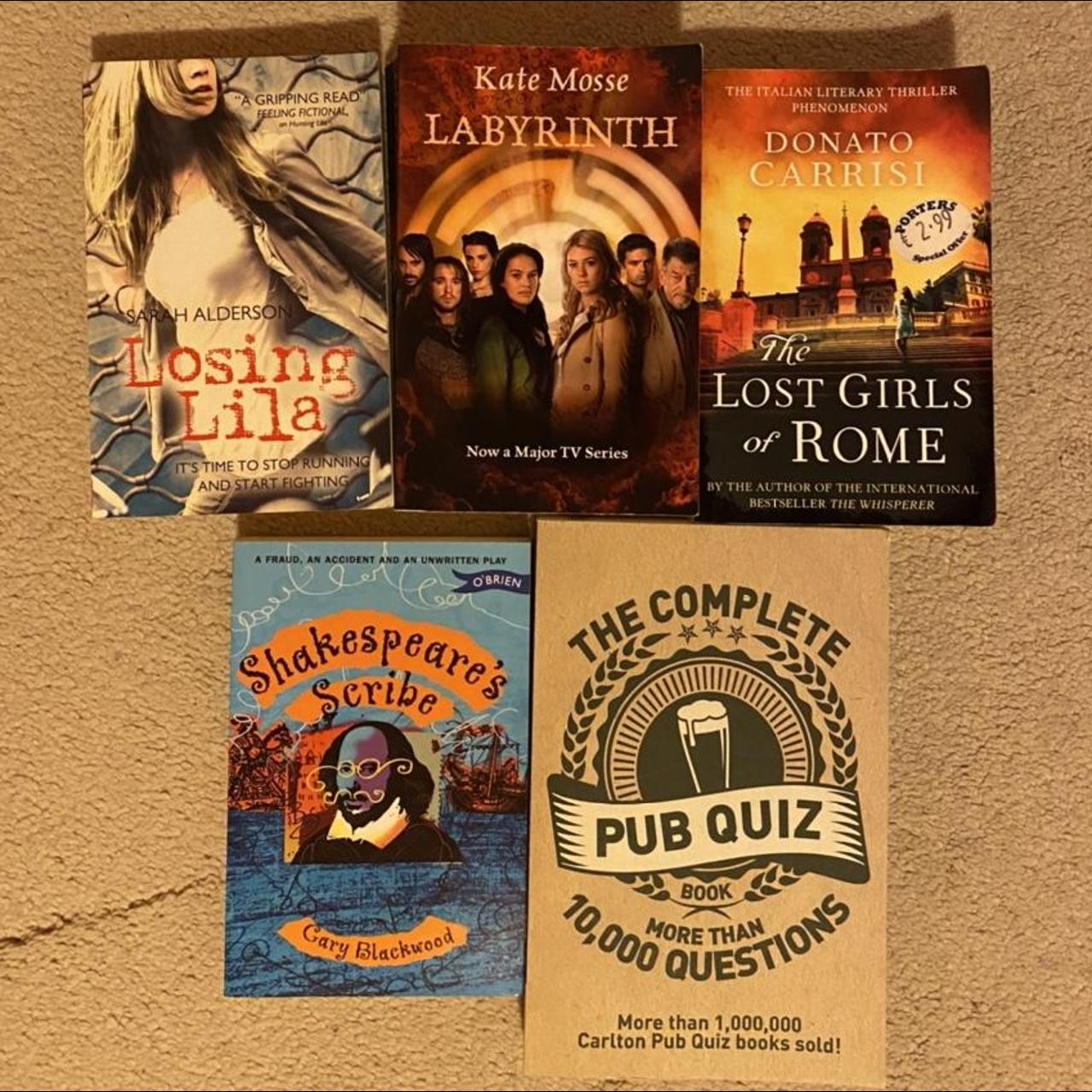 ⭐️ €5 Books ⭐️ Losing Lila - Sarah Alderson Labyrinth... - Depop