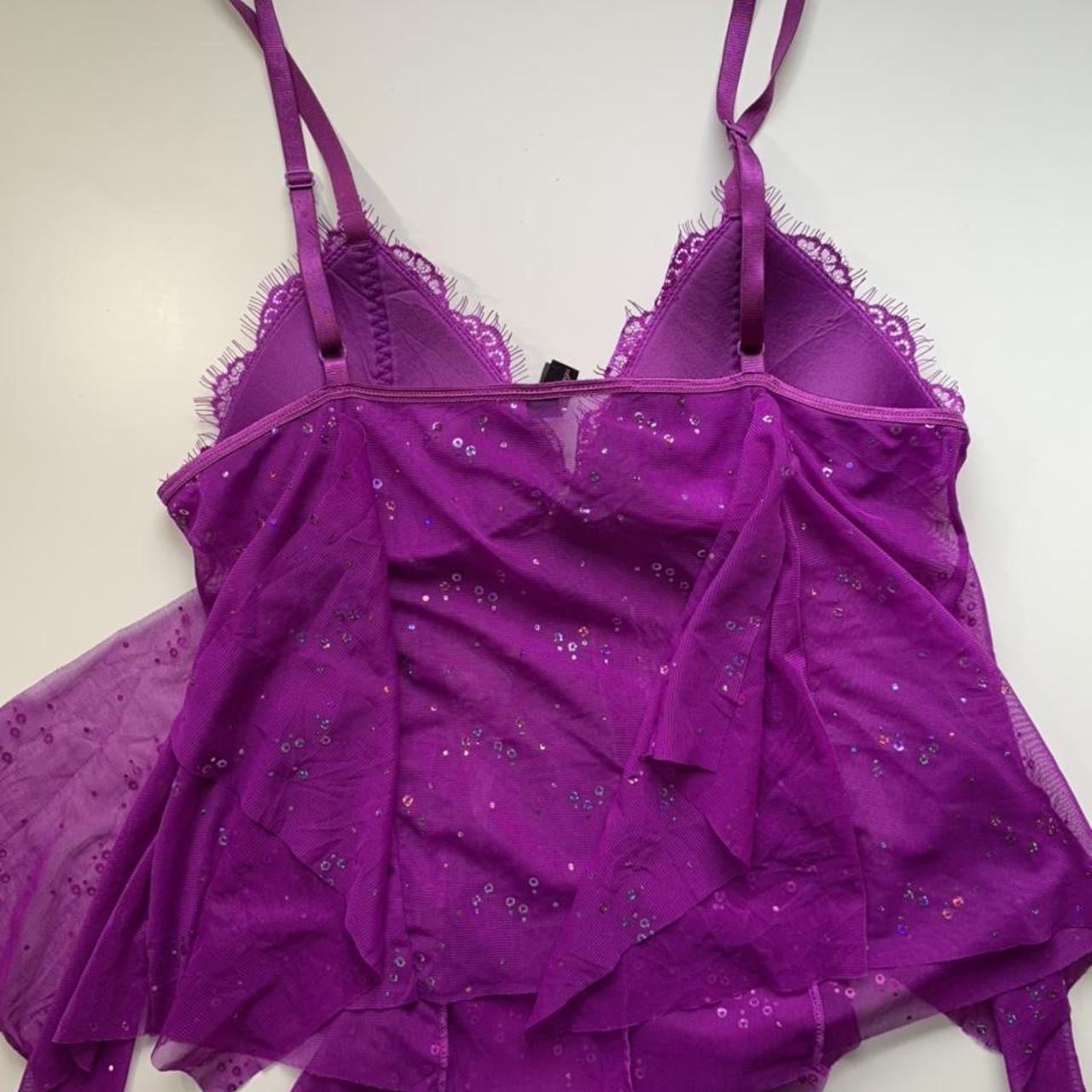 Victoria’s Secret Purple Fairy tank top 💜Size L as... - Depop