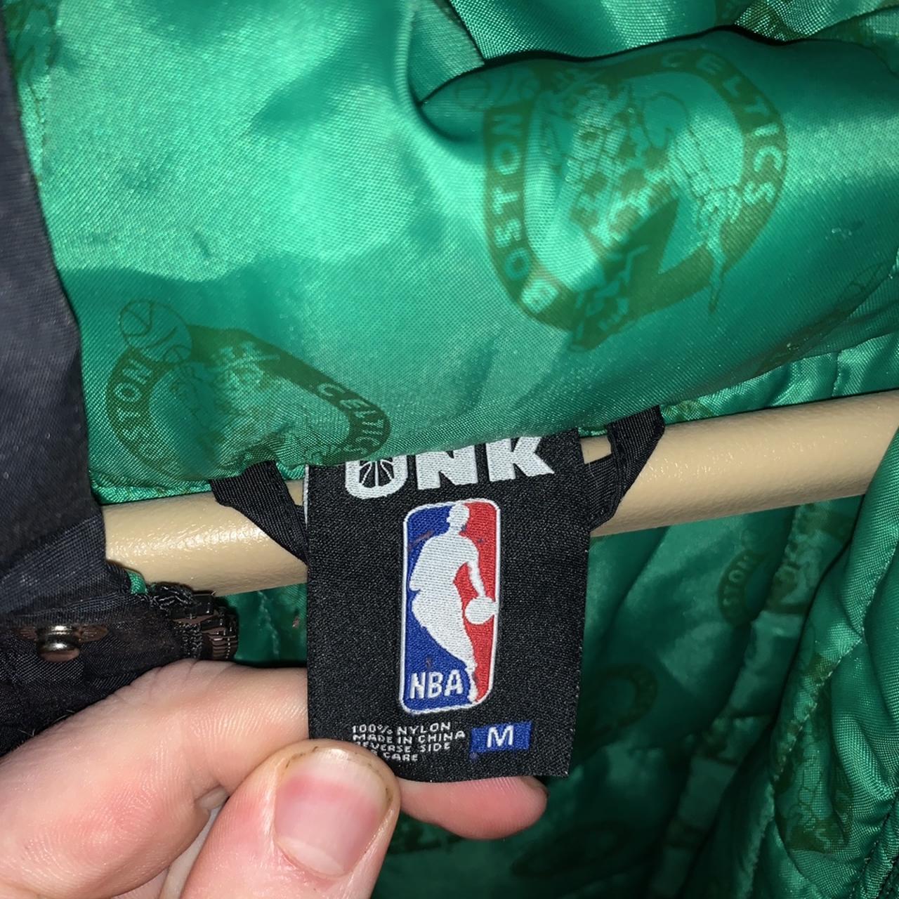Vintage Boston Celtics Unk green patch jacket,... - Depop