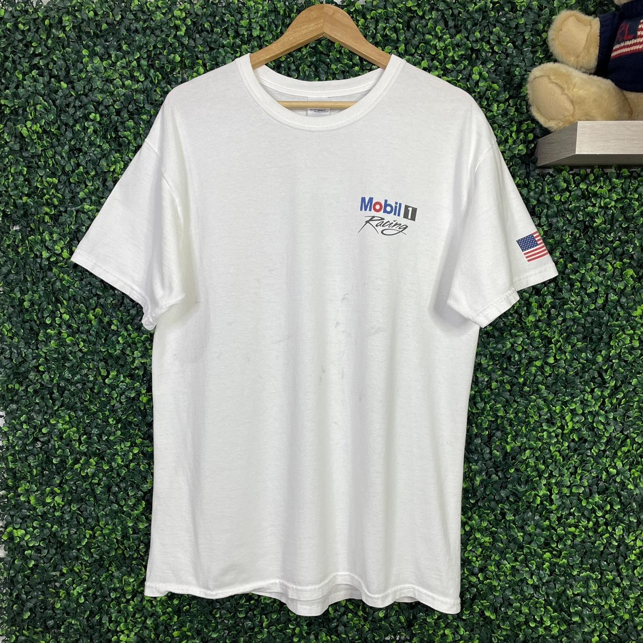 Modern Mobil 1 Racing Tshirt Tagged Size... - Depop