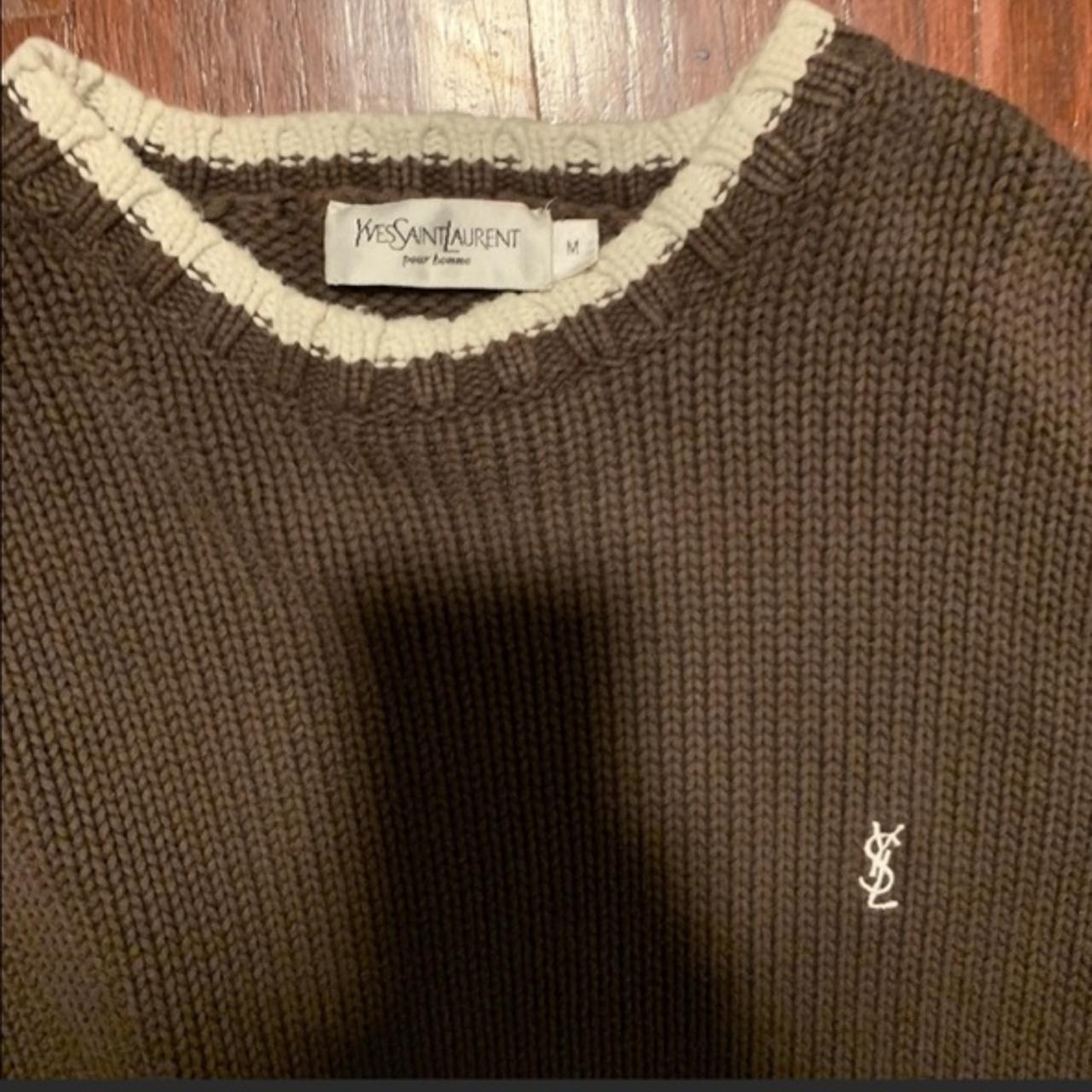 Yves Saint Laurent Men's Jumper | Depop