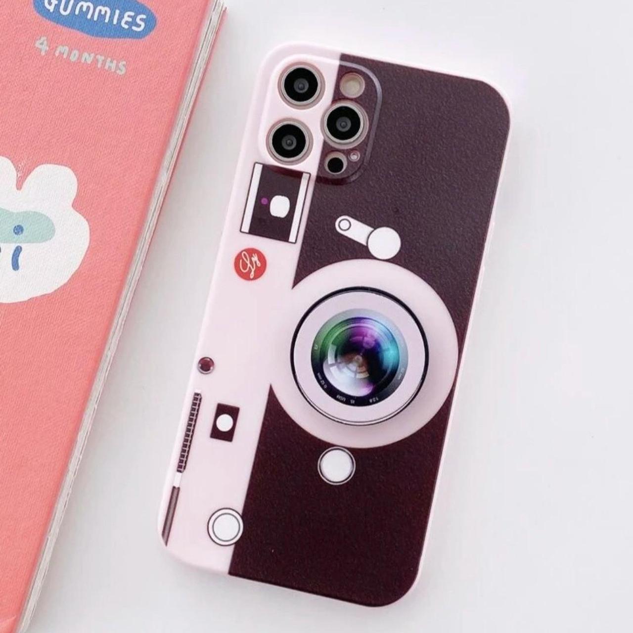 Super cool & unique Camera Pattern Cell Phone Case... - Depop