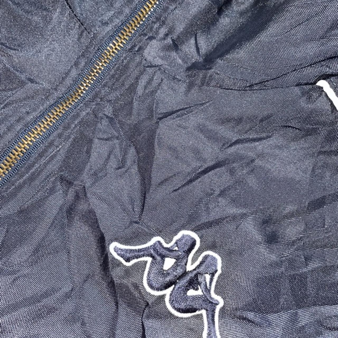 Kappa Coat With Red Interior Size L Signs Of Wear As... - Depop