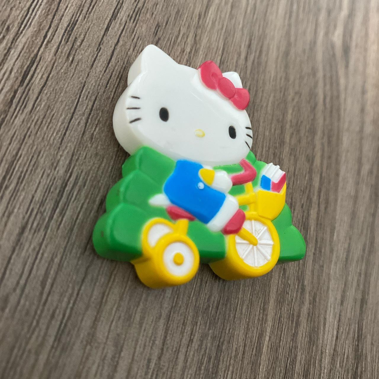 Sanrio Hello Kitty Riding Tricycle Magnet From... - Depop