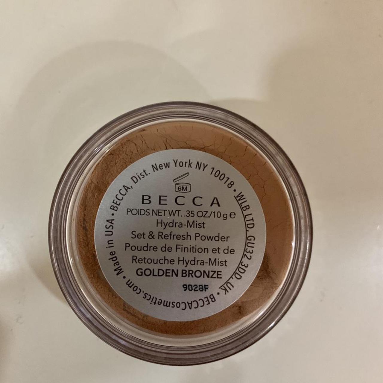 BECCA Gold and Tan Makeup | Depop