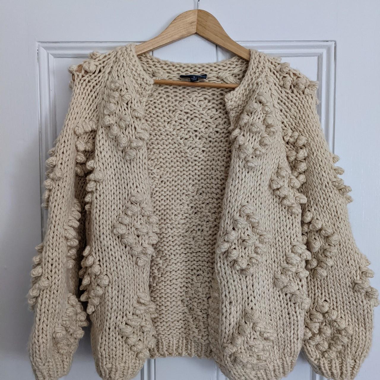 MODCLOTH BOHO CREAM CARDIGAN Barely worn cream... - Depop