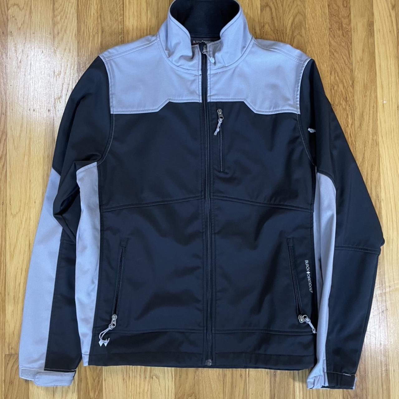 Black diamond jacket size large. Perfect for snow... - Depop