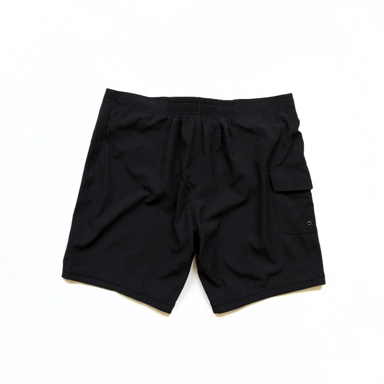 NWT Baleaf Embroidered Leaf Logo Black Swim Suit... - Depop