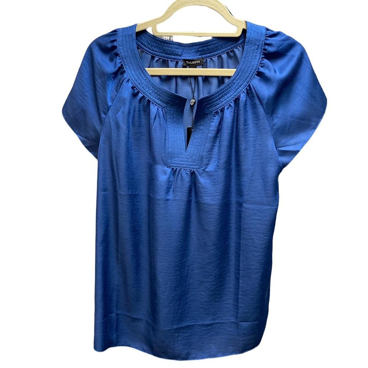 Talbots brand Blouse Short sleeves that are flowy... - Depop