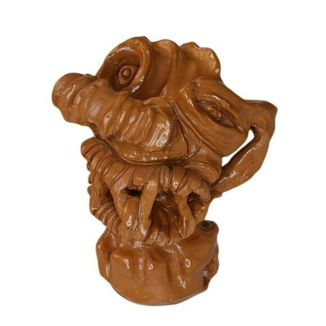 Abstract Obscure Clay Alien Head Strange Creature... - Depop