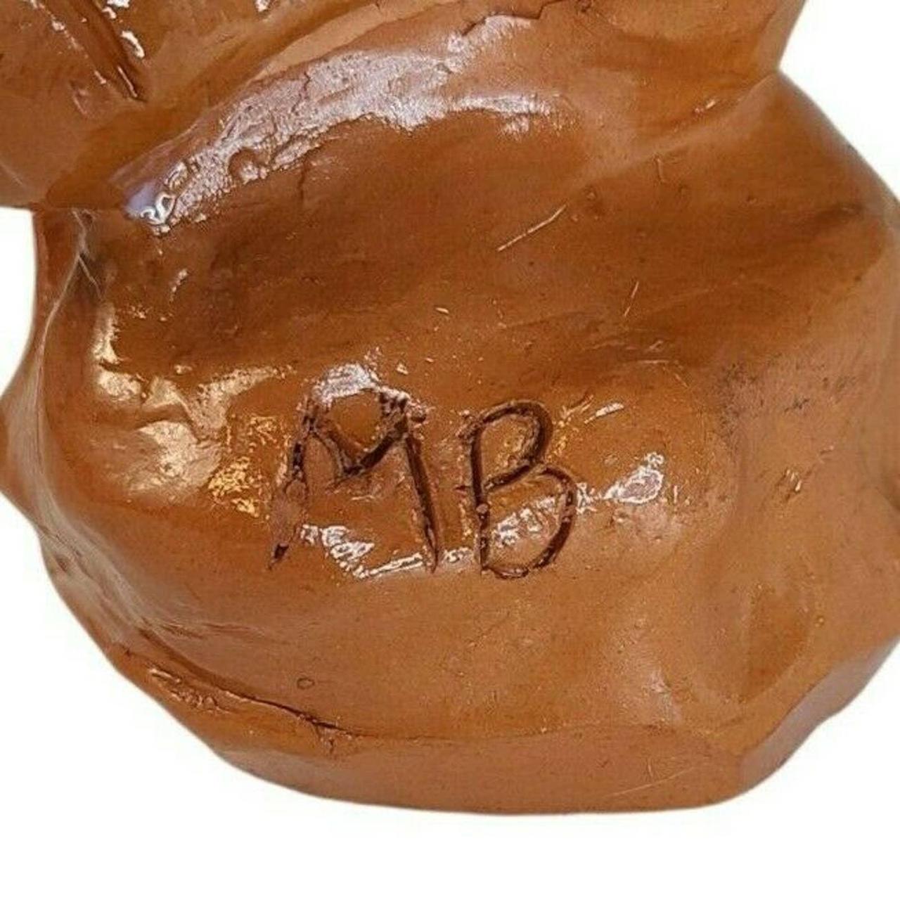 Abstract Obscure Clay Alien Head Strange Creature... - Depop